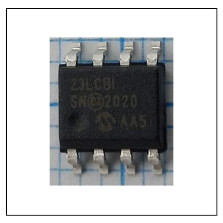 23LC1024 - حافظه فلش 1 مگابایتی سری SPI - پاندا دیجیت
